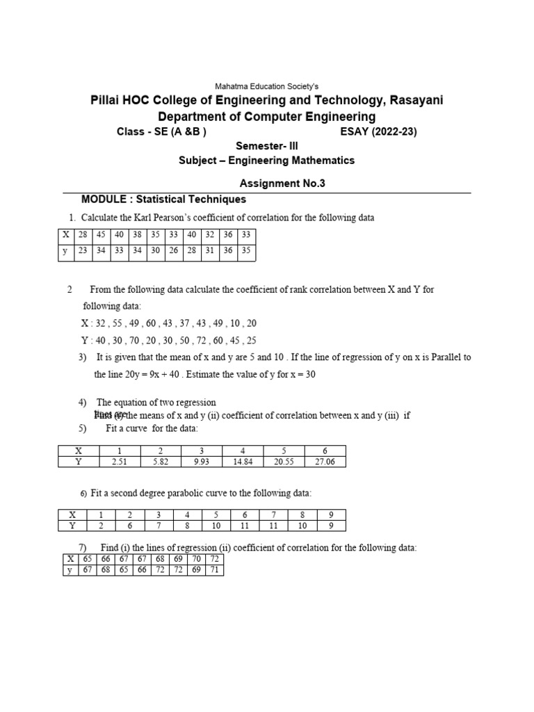 Assigment 3 Maths | PDF