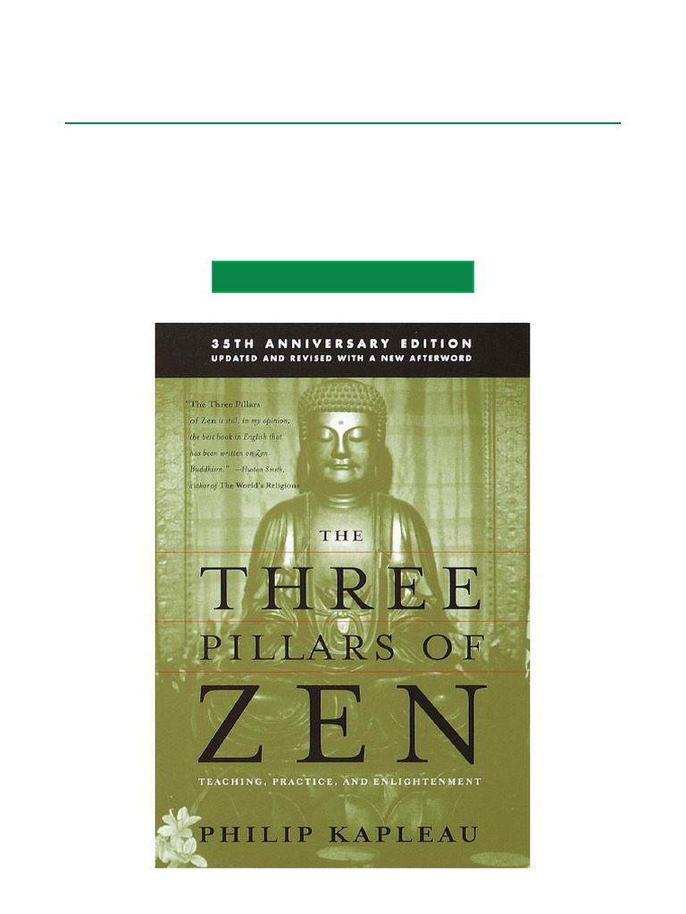 Three Pillars of Zen Overview | PDF | Zen | Universe