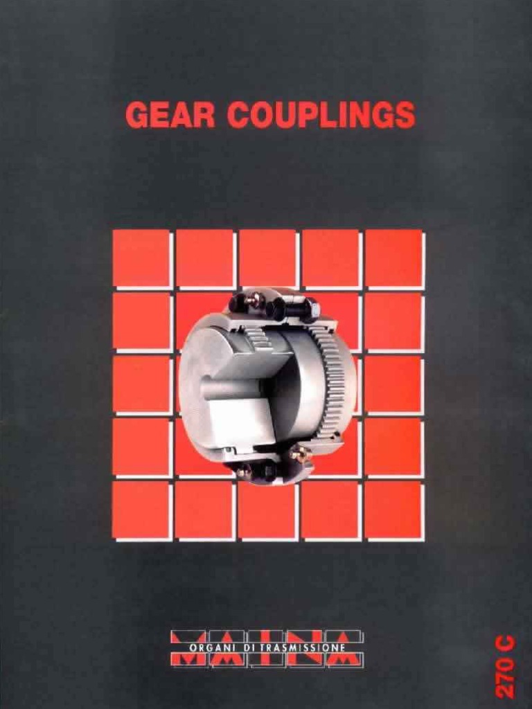 Maina Gear Couplings - English | PDF