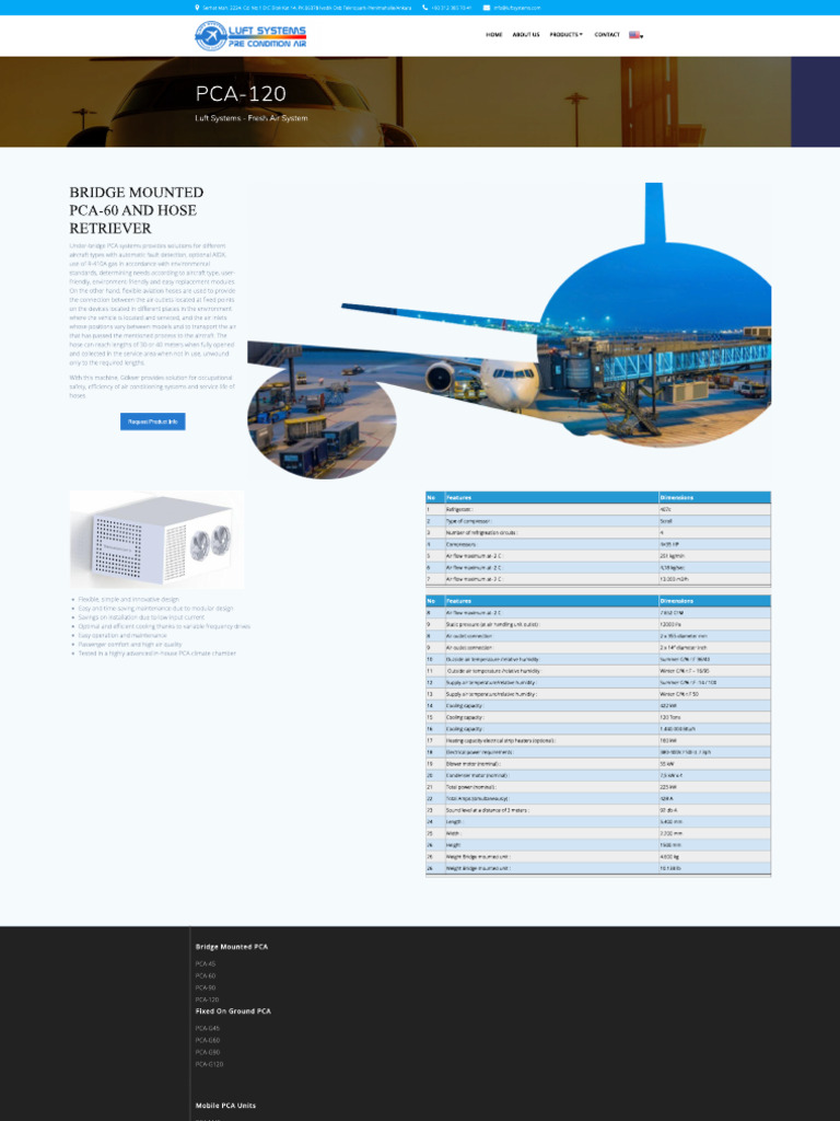 PCA-120 - LuftSystems | PDF