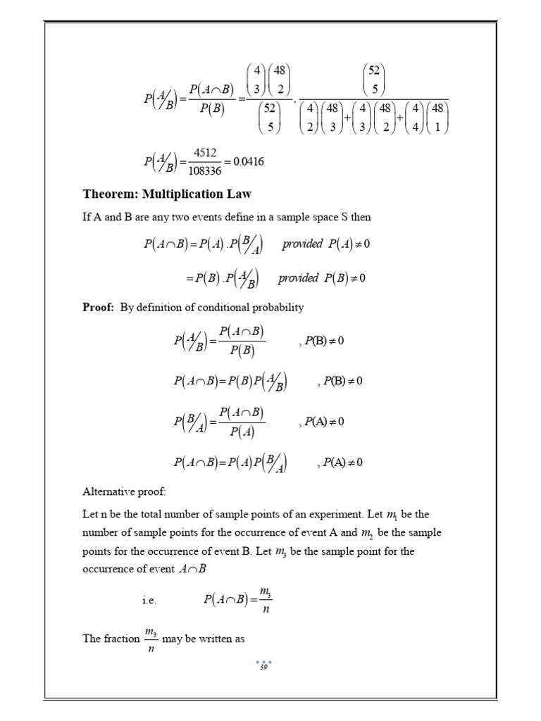 Statistics and Probability - Lect4 - S2025 - Pucit-39-52 | PDF | Measure Theory | Probability