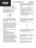 Newton's Laws Crossword Puzzle | PDF | Force | Friction