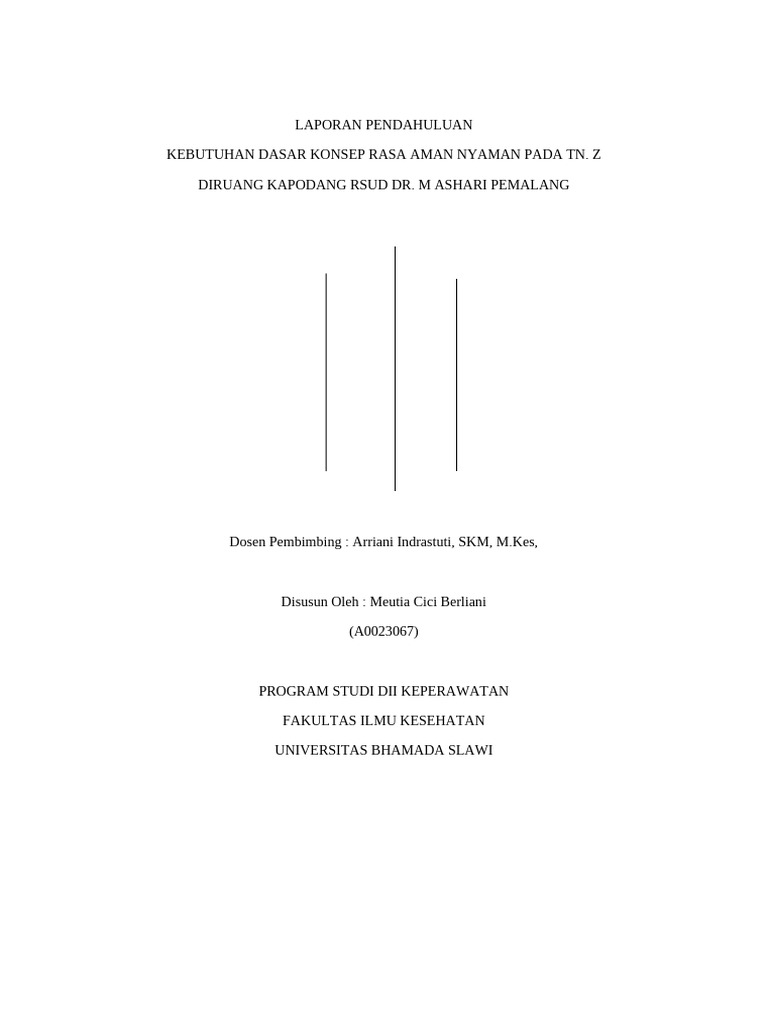 LAPORAN PENDAHULUAN | PDF
