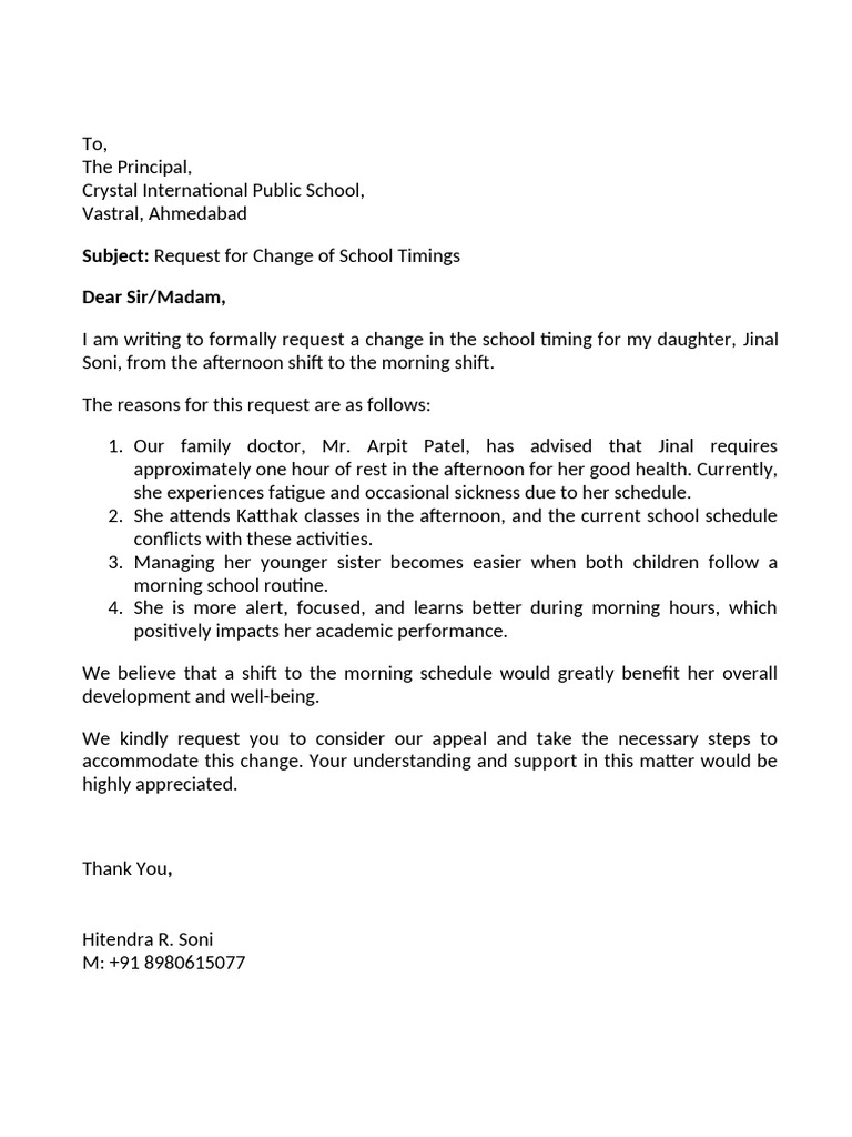 School Timing Crystal School | PDF