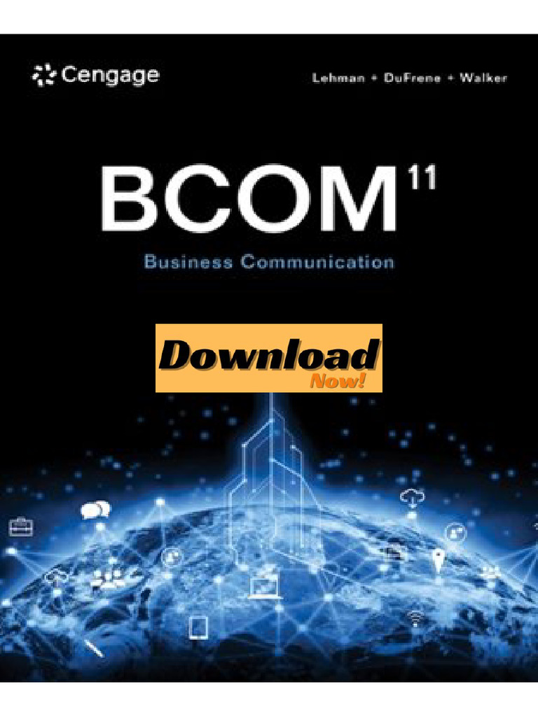 Testbank and Solutions For BCOM 11th Edition Lehman | PDF | Educational ...