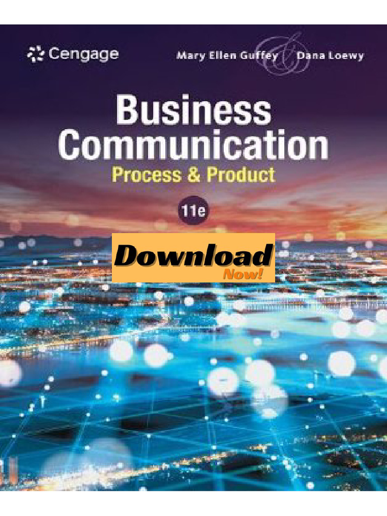 Testbank and Solutions For Business Communication Process and Product ...