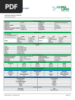 AHU Specifications and CFM Data | PDF | Mechanical Engineering
