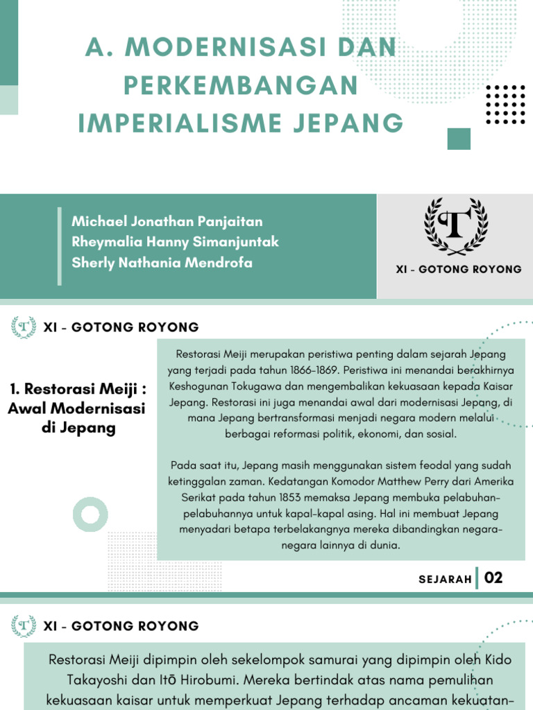 Kel. 3 Sejarah Goro | PDF