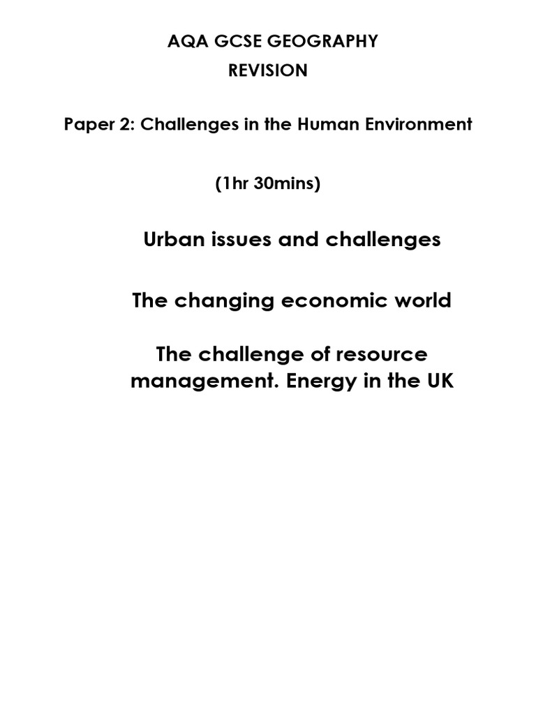 paper-2--human-geography | PDF | Liverpool | Nigeria