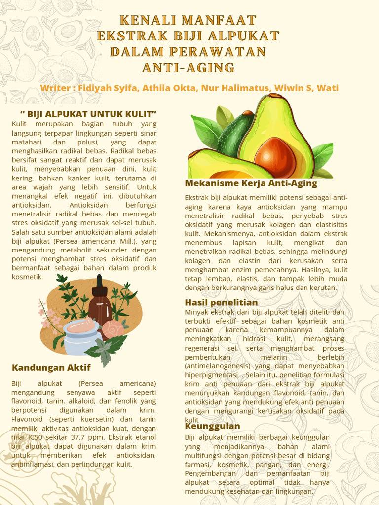 Kosmetika Bahan Alam - Kel 2 - FM22E | PDF