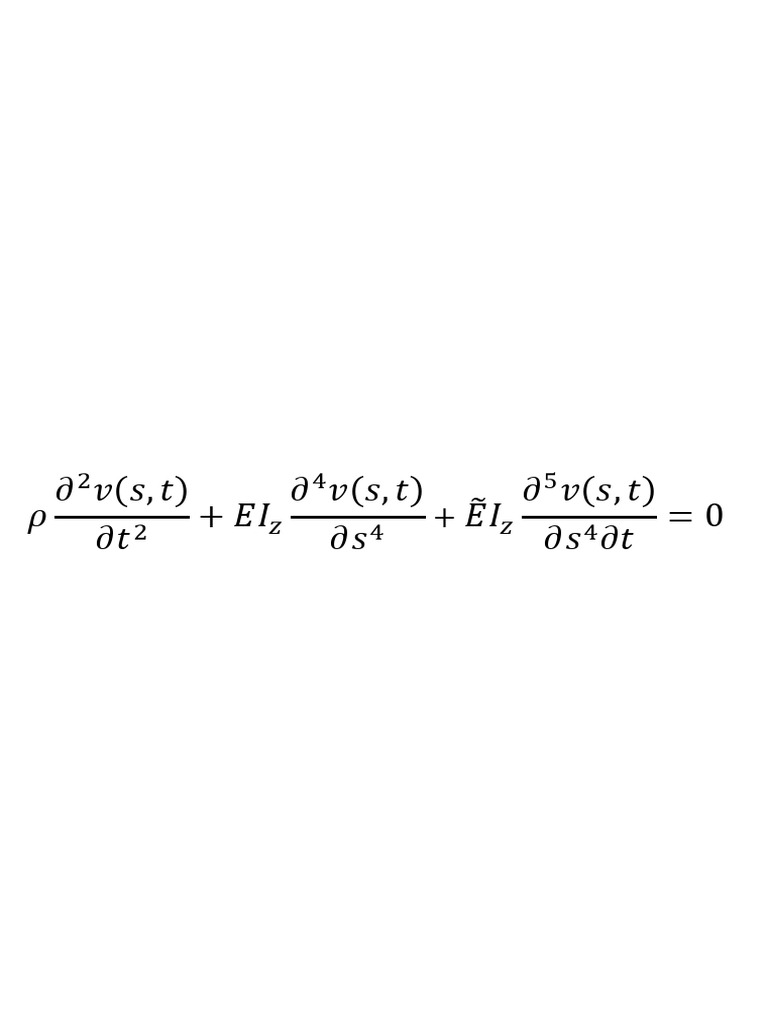 Equation Vibration | PDF