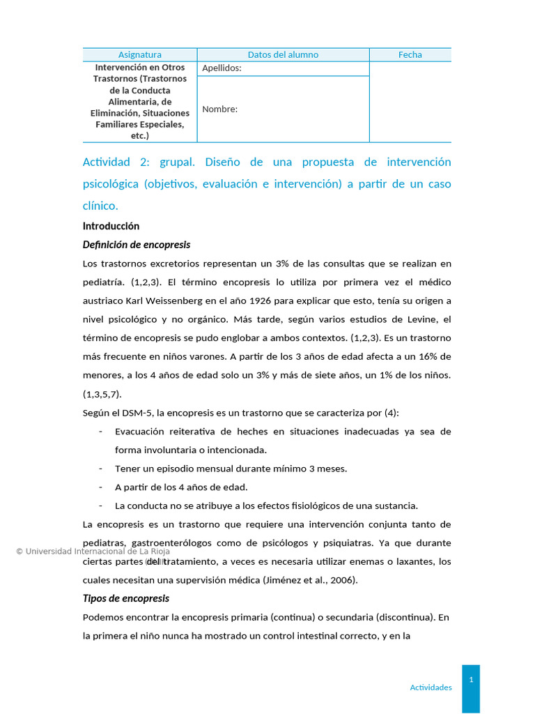Actividad 2 Grupal | PDF | Estreñimiento | Heces