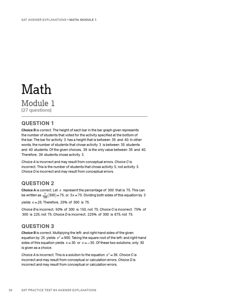 The SAT® Practice Test #4 ANSWER EXPLANATIONS - Sat-Practice-Test-4 ...