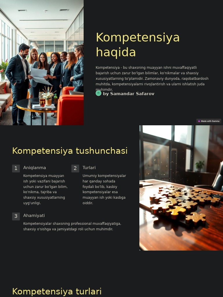 Kompetensiya Haqida | PDF