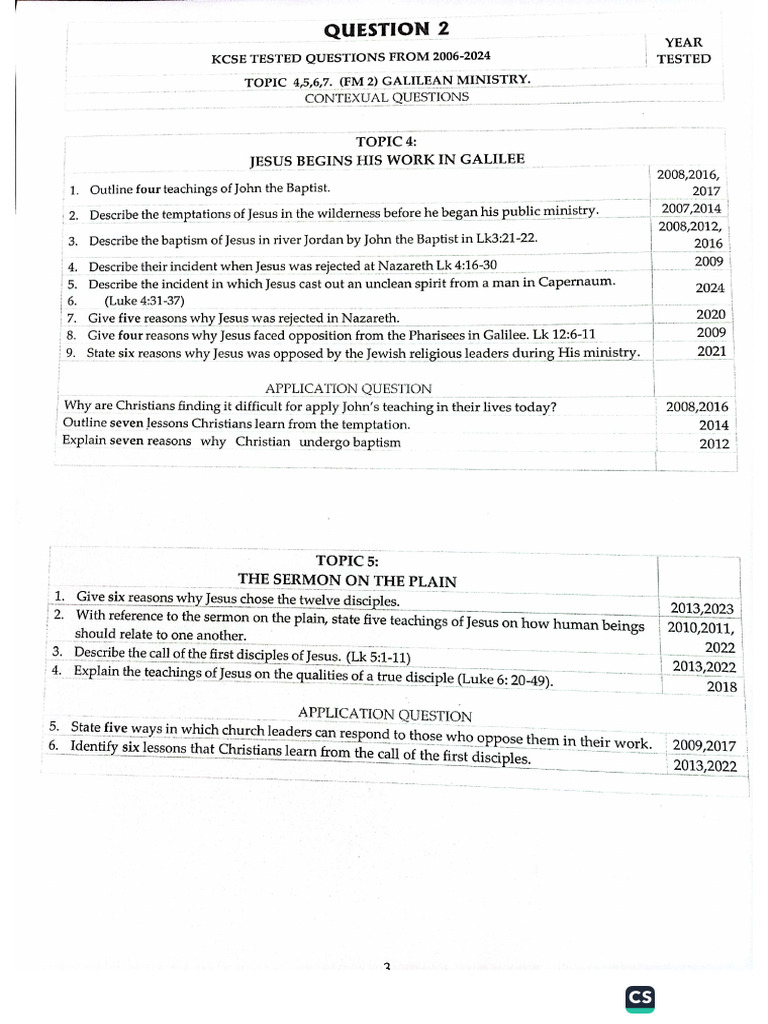 Form 2 Cre Assignment | PDF