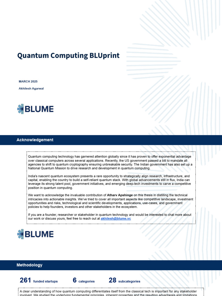 Quantum Computing BLUprint - v1 | PDF | Quantum Computing | Computing