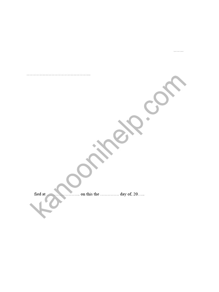 Death Certificate Affidavit Template | PDF | Affidavit | Government