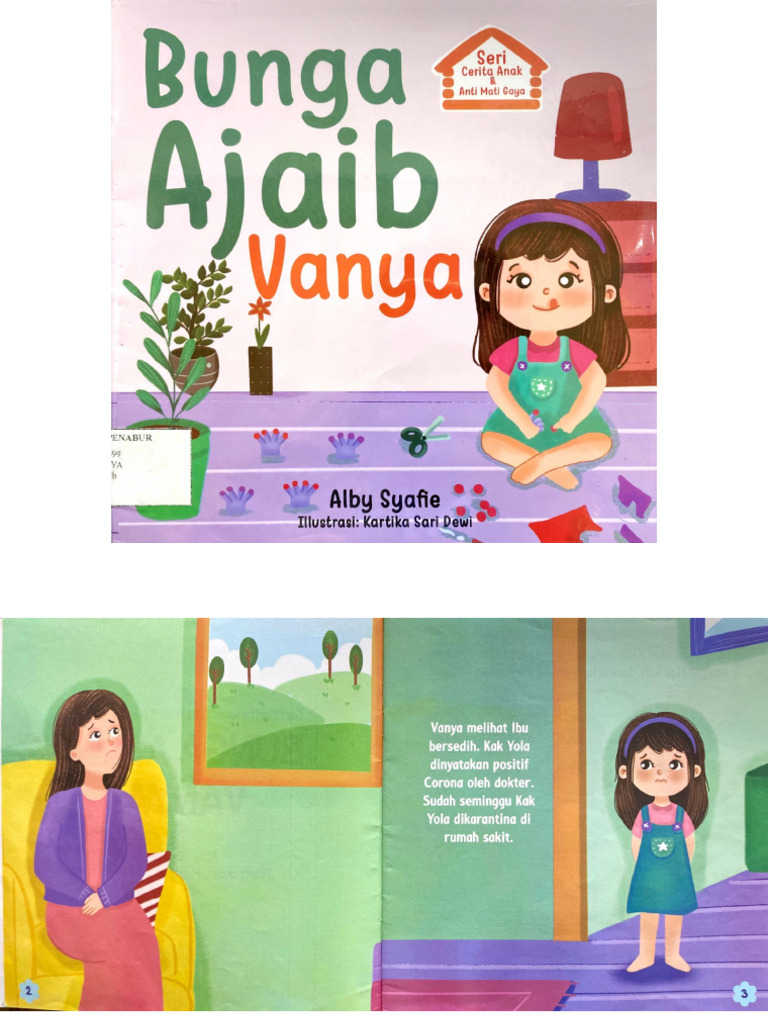 TK B - Bunga Ajaib Vanya | PDF