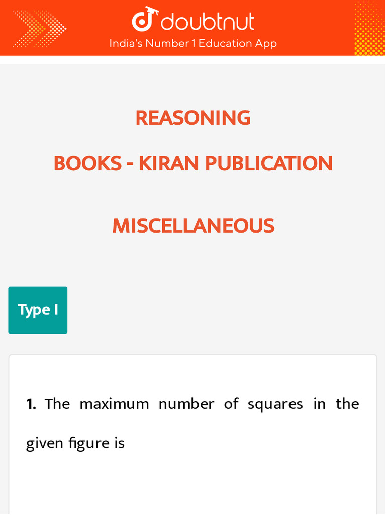 Books Doubtnut Question Bank | PDF | Rectangle | Geometric Shapes