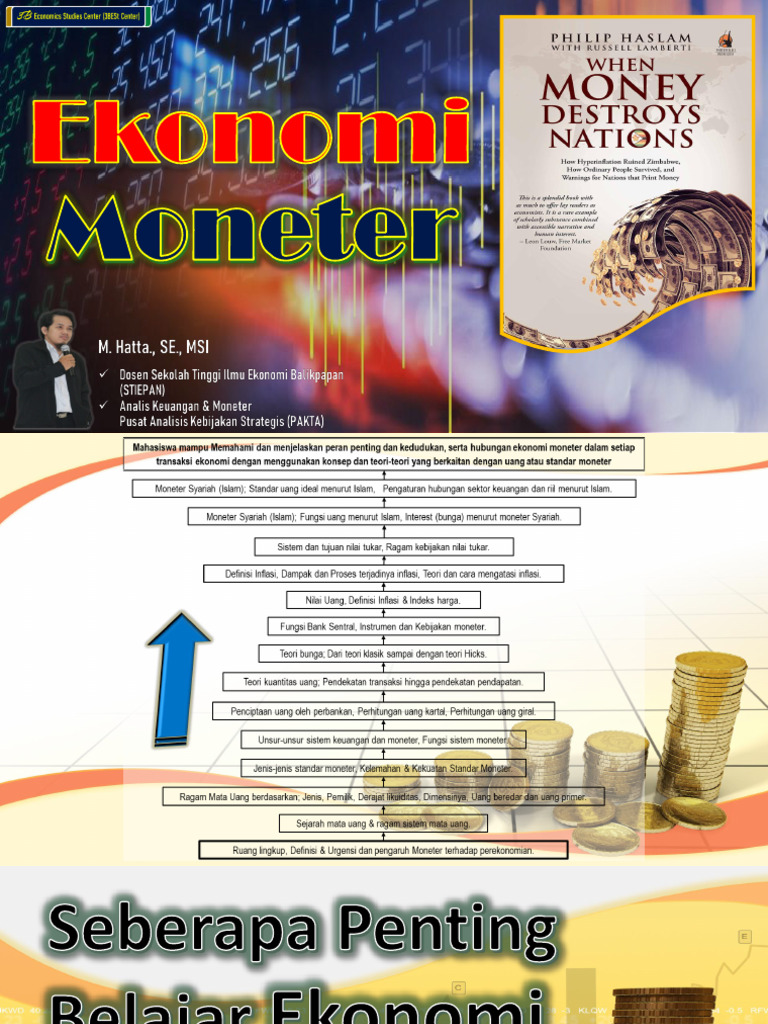 01 Ekonomi Moneter Genap 2024 | PDF