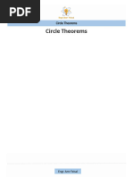 Circle-Theorems CorbettMaths Exam Questions | PDF | Circle | Angle