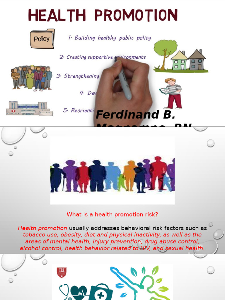 Unit 9 Health Promotion and Risk | PDF | Health Promotion | Preventive ...