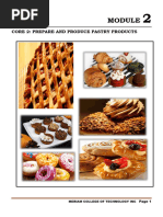 MODULE 2 Basic Principles in Baking and Pastry | PDF | Baking Powder | Sodium Bicarbonate