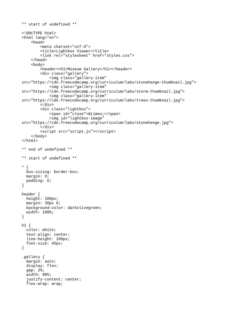 Build A Lightbox Viewer | PDF