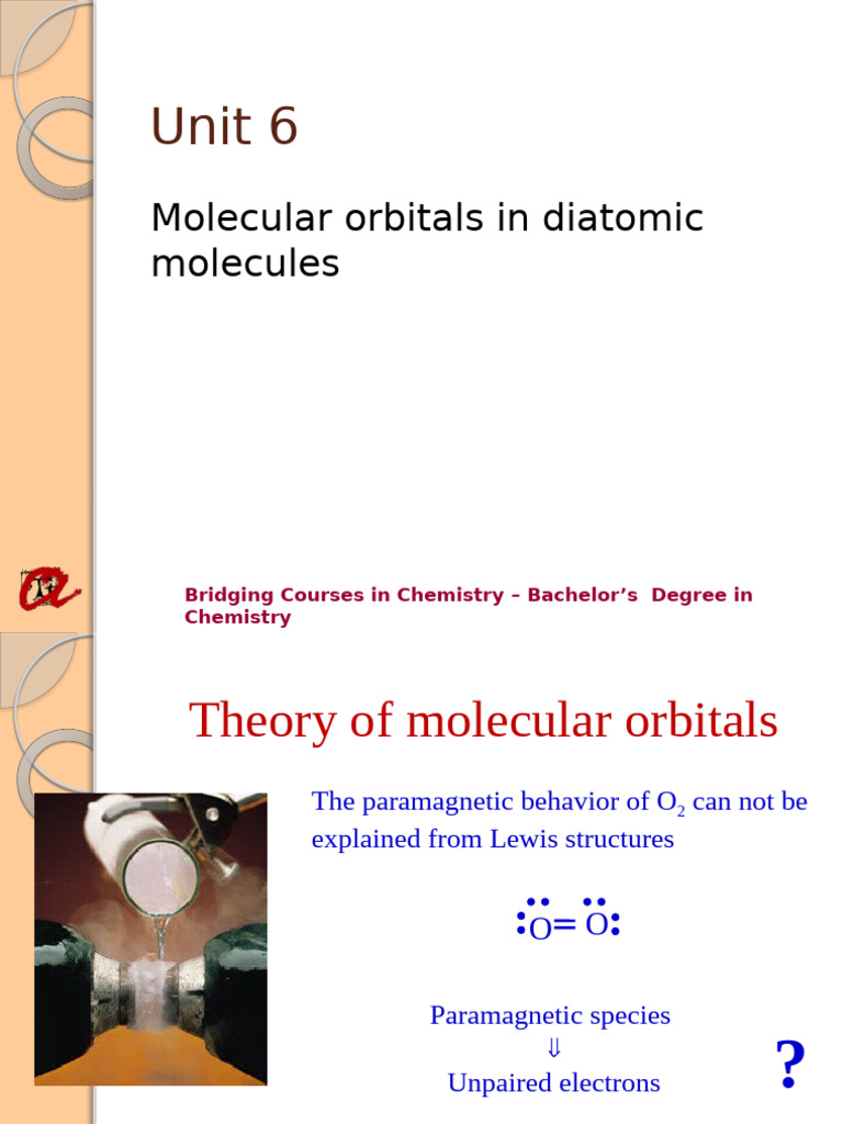 U6-Molecular Orbitals (2) | PDF | Molecular Orbital | Chemistry
