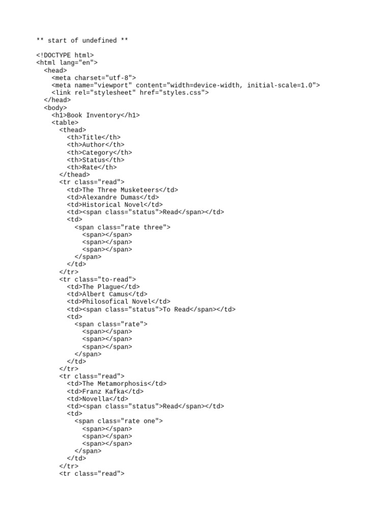 build-a-book-inventory-app | PDF | Novels
