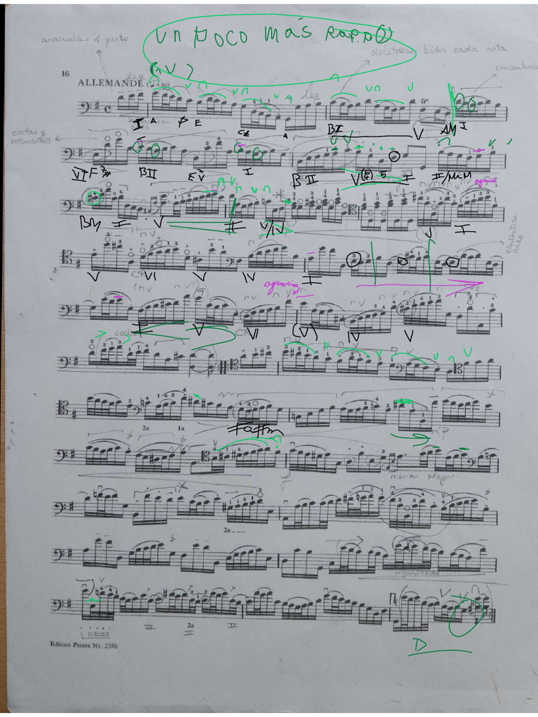 Bach Allemande | PDF