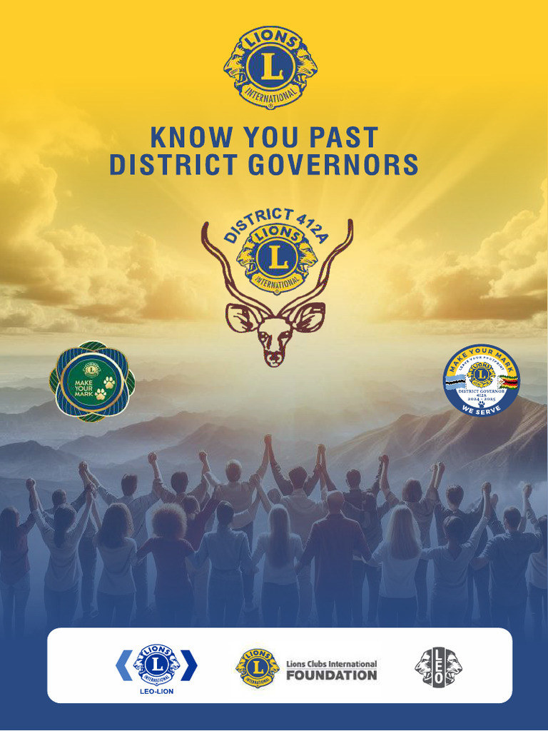 Know You Past District Governors | PDF