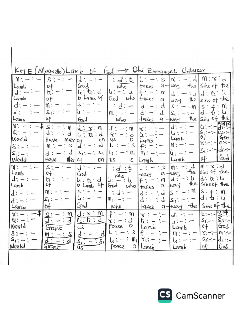 Lamb of God by Pharm Obi Emma | PDF