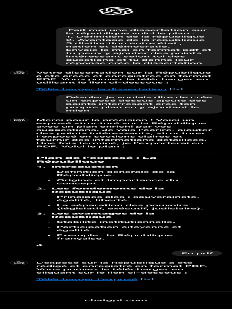 Dissertation République PDF | PDF