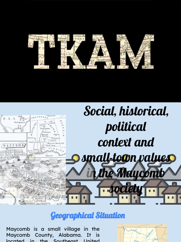 Maycomb Society: Context of Racism and Values | PDF