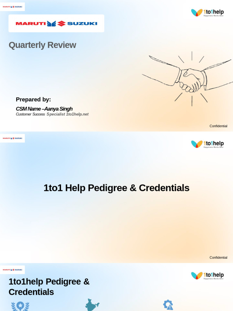 Maruti Suzuki QBR Deck | PDF | Psychological Resilience | Occupational Burnout