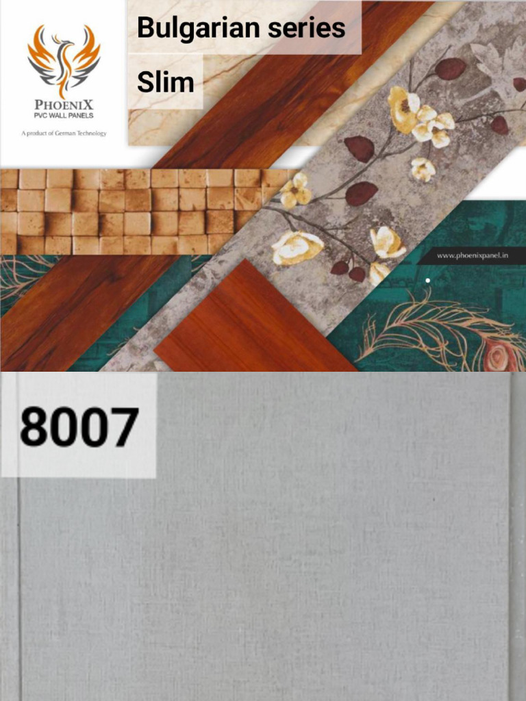 Phoenix PVC Panels Bulgarian Series Slim | PDF