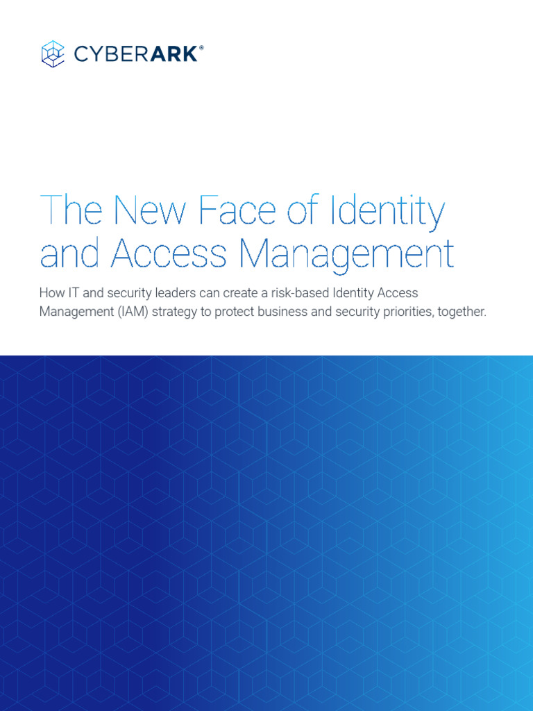 The New Face of Identity and Access Management | PDF | Computer ...