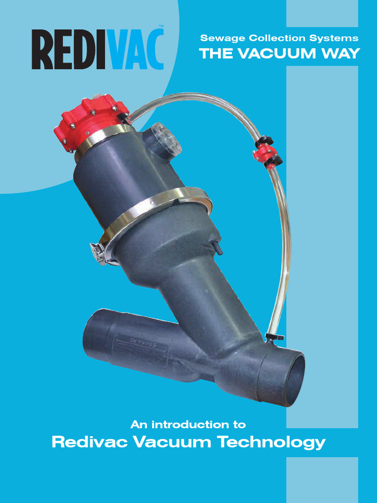 Redivac 'The Vacuum Way' Brochure | PDF | Sanitary Sewer | Pump