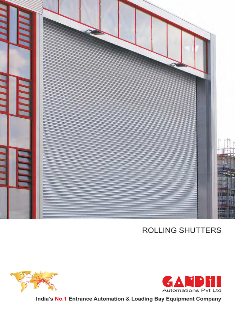 Gandhi Rolling Shutters | PDF | Manual Transmission | Electric Motor