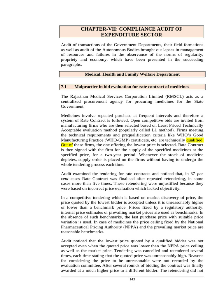 11 Chapter VII | PDF | Offer And Acceptance | Procurement
