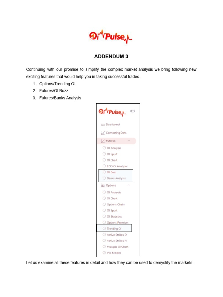 Addendum 3 | PDF | Market Trend | Option (Finance)
