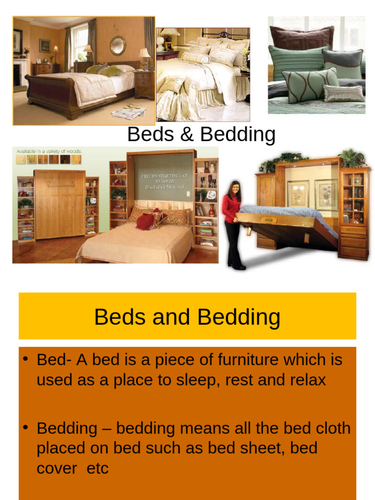 Comprehensive Guide to Beds and Bedding | PDF | Mattress | Bed