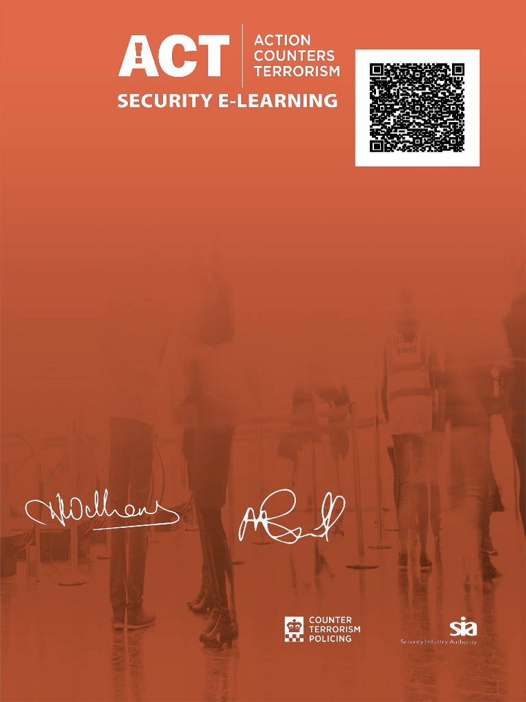 Act Security ELearning Certificate | PDF