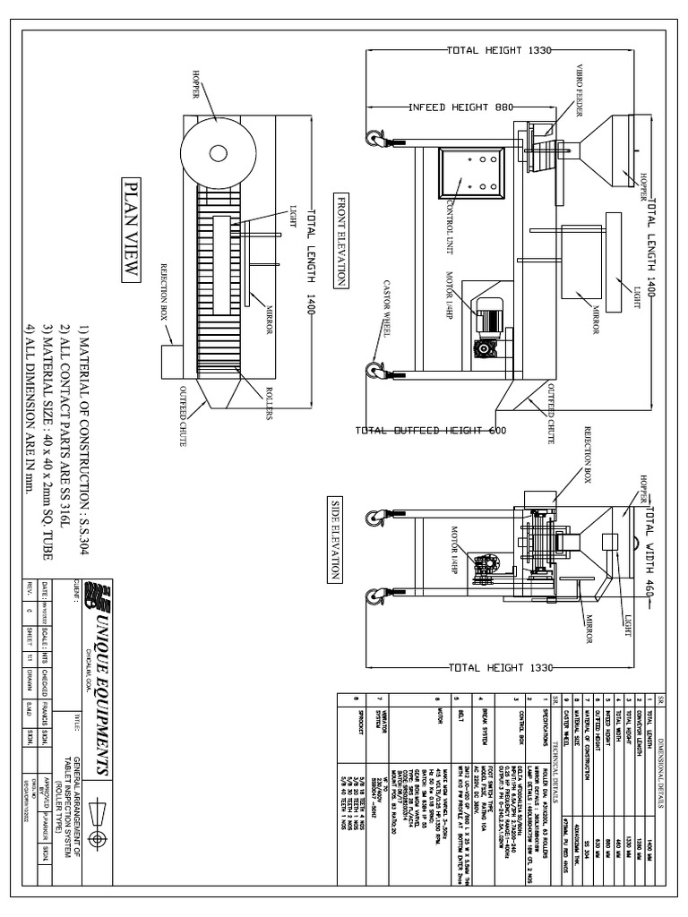 Roller Inspection 06102022 | PDF