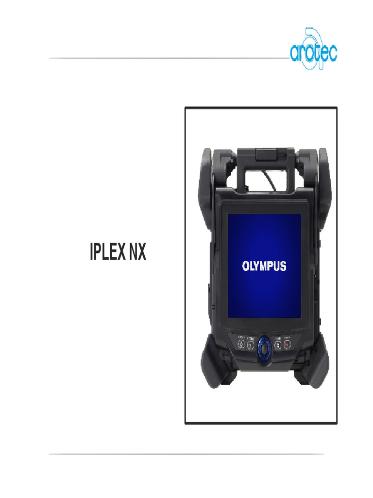 Guia do IPLEX NX: Operação e Manutenção | PDF | Medição | Visor de ...