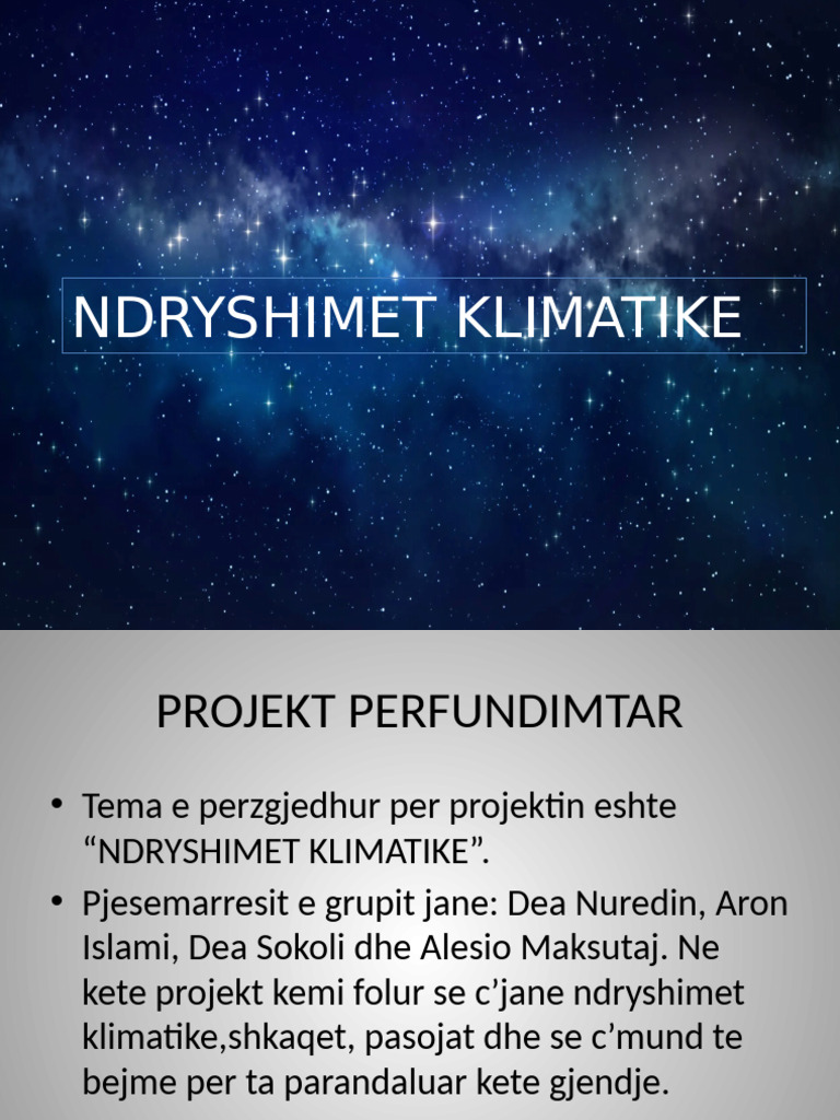 Projekt Gjeografi-klasa 7 | PDF