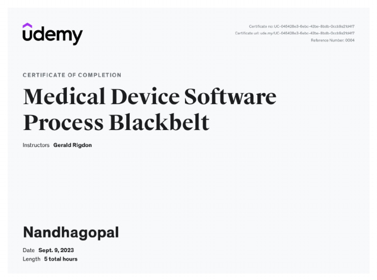 Medical Devices Software Process | PDF