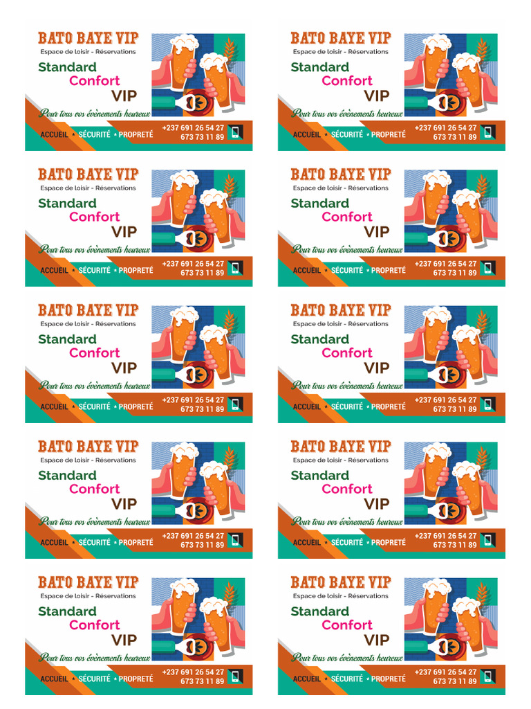 CV Bato Baye Vip | PDF