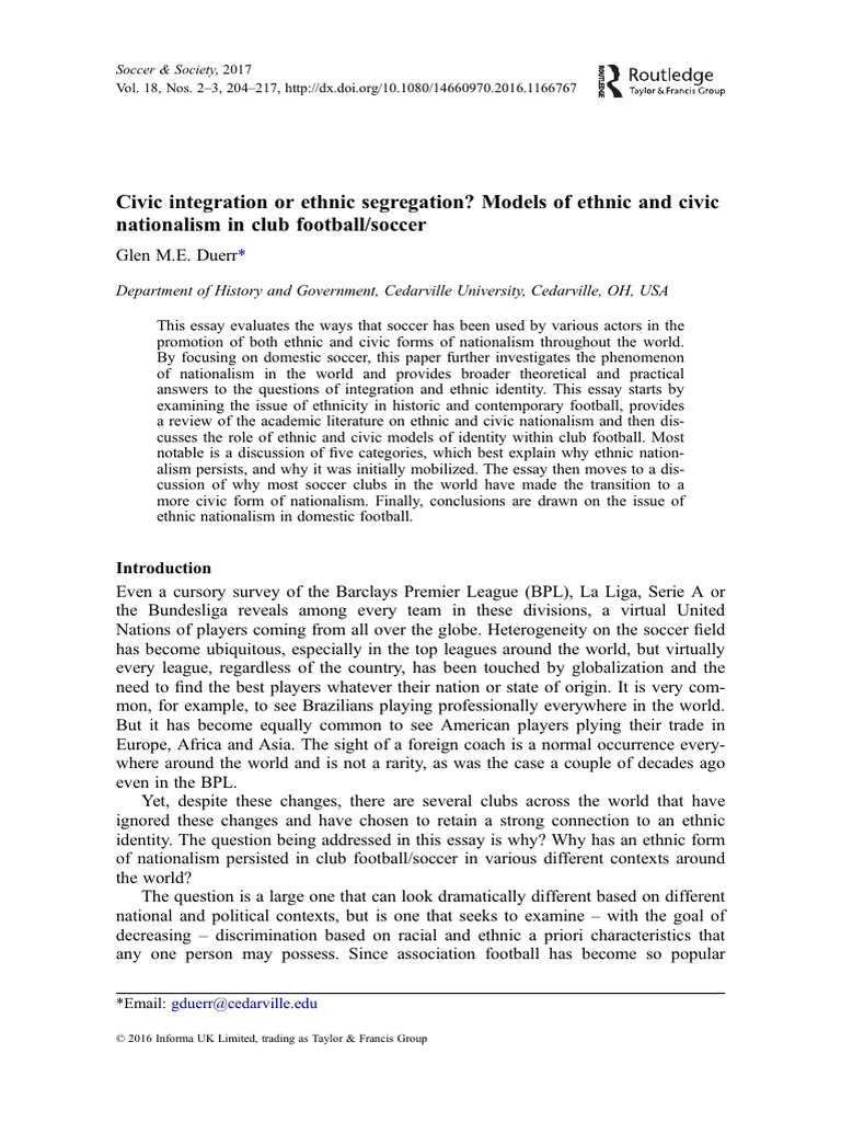 Civic Integration or Ethnic Segregation | PDF | Nationalism | Basque ...